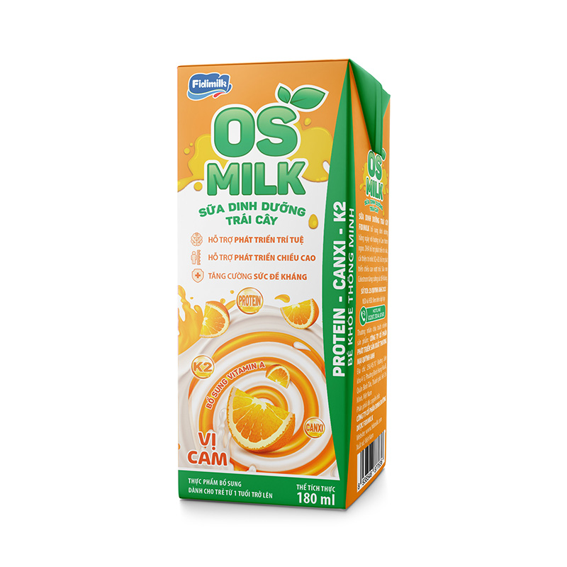 Os milk sữa dinh dưỡng trái cây - Mega Gold - Niềm tin yêu của các ba mẹ