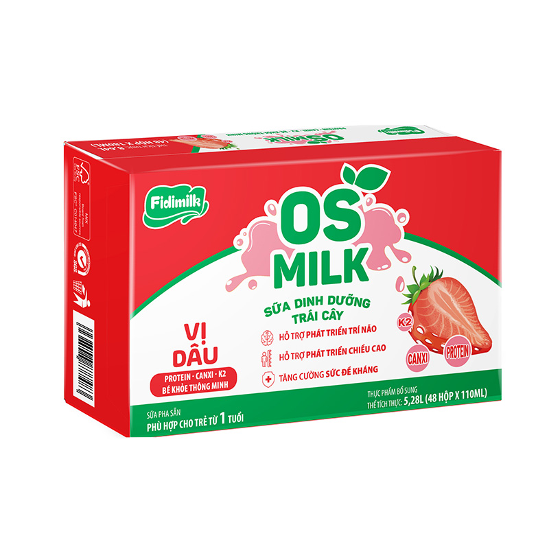 Os Milk - Thùng Sữa dinh dưỡng trái cây - Mega Gold - Niềm tin yêu của ...